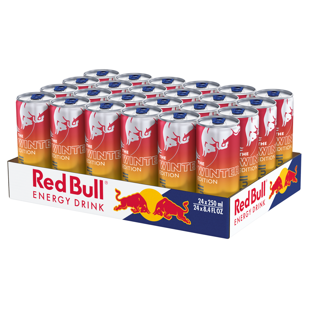 Red Bull Energy Drink Winter Edition Fuji-Apfel & Ingwer 2025 24x250ml ...